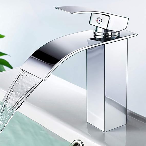 Wasserhahn Bad,wasserfall Wasserhahn Badezimmer Waschbecken ...