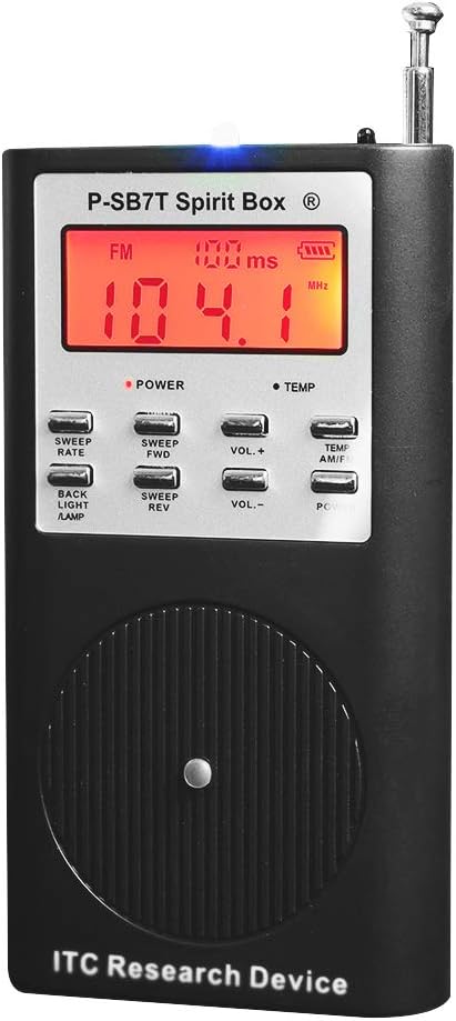 SB7 Spirit Box for Ghost Hunting - Newest Model with FM+AM and Speaker ...