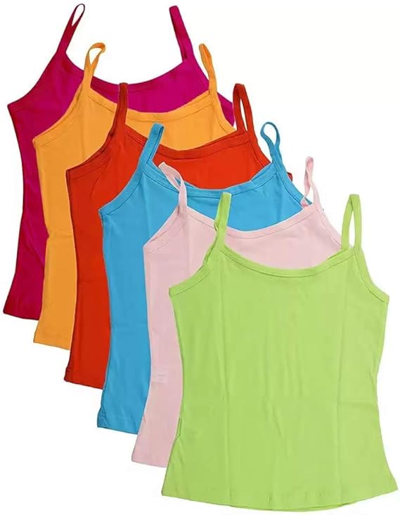 Buy XTRENDZ Cotton Camisole for Girls | Shameez Inner Wear for Girls ...