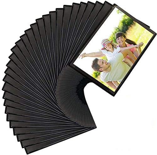 Amazon.com: Magnetic Photo Pockets, 32 Pack Magnetic Picture Frame ...