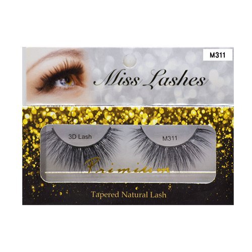 Amazon.com: "4 Pairs" Miss 3D Volume Lash Miss Lash M358: Health ...