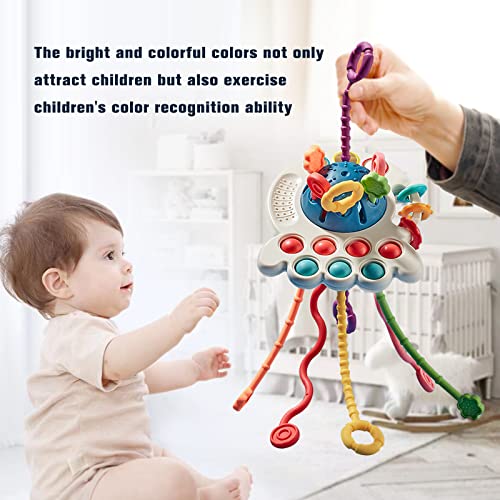 Baby Montessori Toys, 18 Month Old Baby Toys, one Year Old Pull String ...