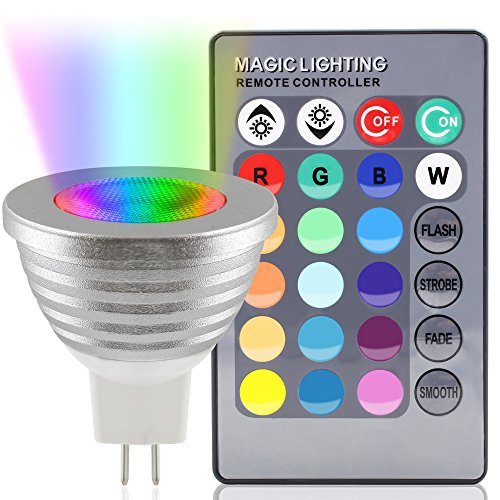 Buy 3-in-1 RGB Multi Color LED Spotlight Kit 45 Degree Beam Angle MR16 ...