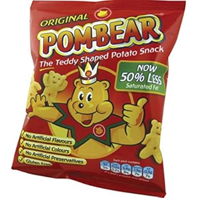 Pom-Bear Original Potato Snacks 19 g: Amazon.co.uk: Grocery