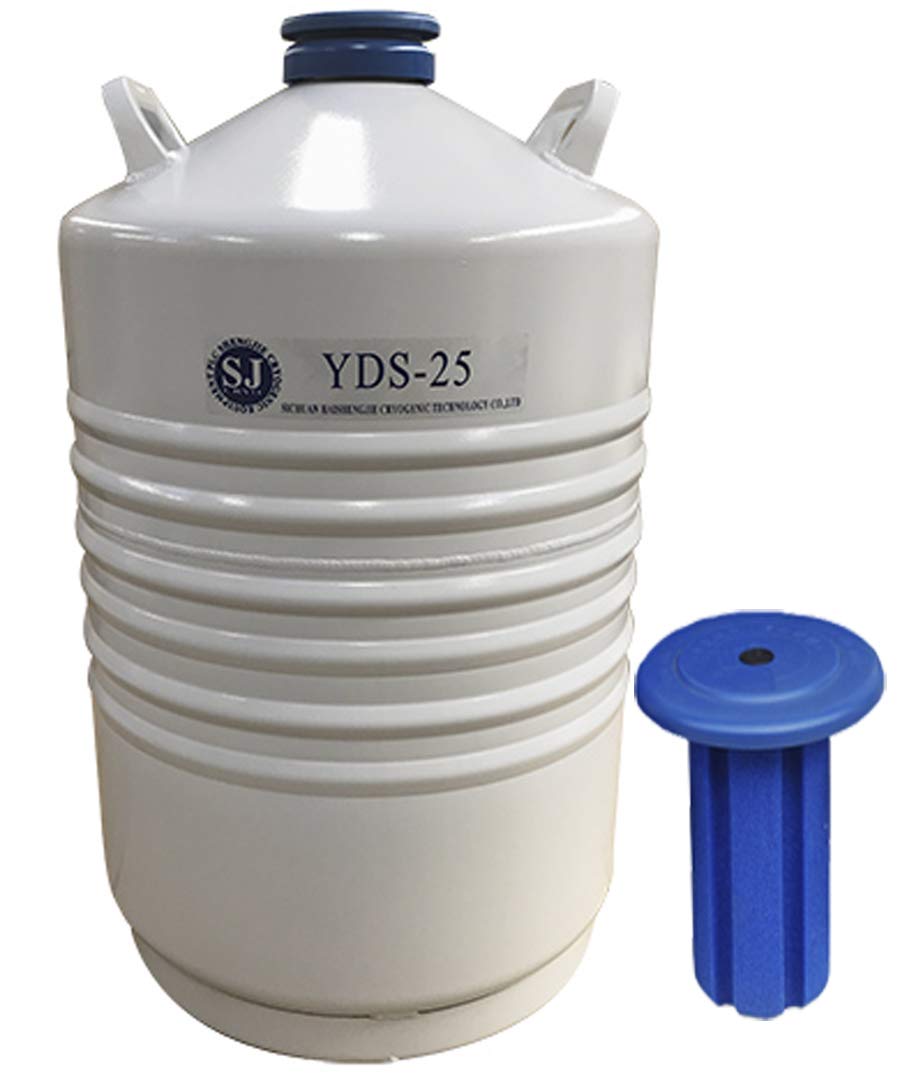 Buy SJ.CRYO 25L Cryogenic Container Liquid Nitrogen LN2 Tank Dewar ...