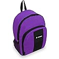 Amazon.com | Everest Backpack with Front and Side Pockets, Dark Purple ...