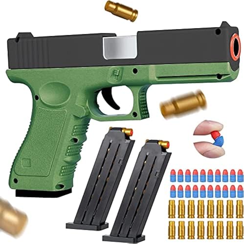 Shooting Game Toy, Soft Foam Bullet Blaster Toy, Manual Reloading ...