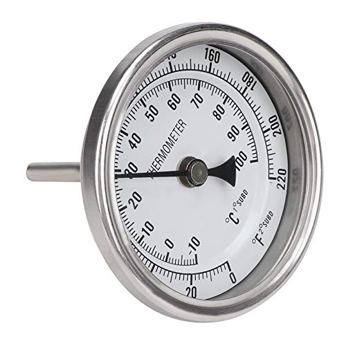 Aiggend Bier Brauen Thermometer, 1/2" Npt Edelstahl ...