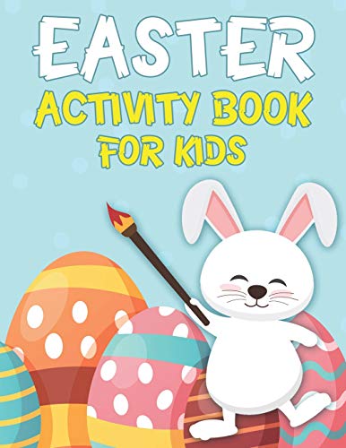 Coloring Book: Easter Activity Workbook for Kids: Cute Easter Theme ...