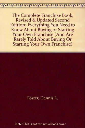 The Complete Franchise Book, Revised & Updated Second Edition ...