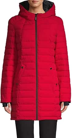 HFX Halifax Scuba Stretch Active Hooded Puffer Coat at Amazon Women's ...