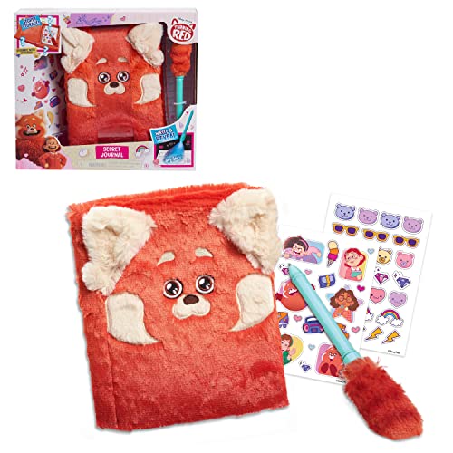 Just Play Disney and Pixar Turning Red Plush Secret Journal with UV ...