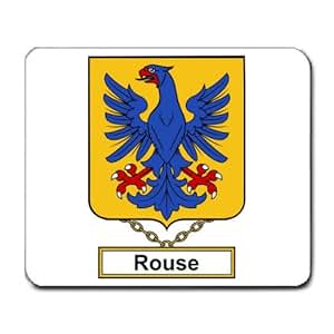 Amazon.com : Rouse Family Crest Coat of Arms Mouse Pad : Office Products