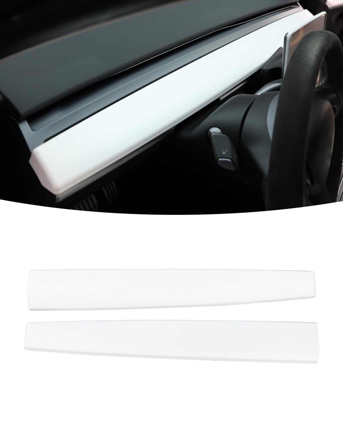 KKTR-CAR Dashboard Cover Wrap,Inter Dashboard Cover Compatible with ...
