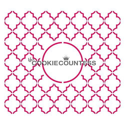 Monogram Cookie Stencil