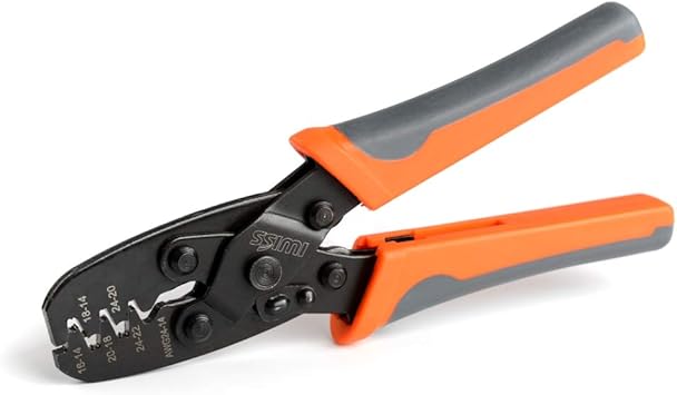 IWISS Open Barrel Terminal Crimper Plier Tool for Molex Style DELPHI ...