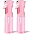 Amazon.com: LERPOLOR Empty Spray bottles, Continuous Spray Bottle for Hair, Spray Water Bottle ...