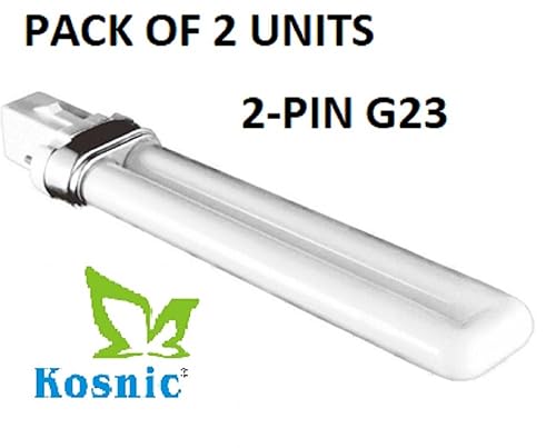 Kosnic 9w EXUN S CFL Lamp - PACK OF 2 UNITS - G23 2-Pin Base, Pure ...