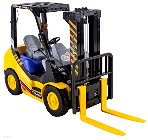WolVolk 6-Channel Electric Remote Control Forklift - Functional RC ...