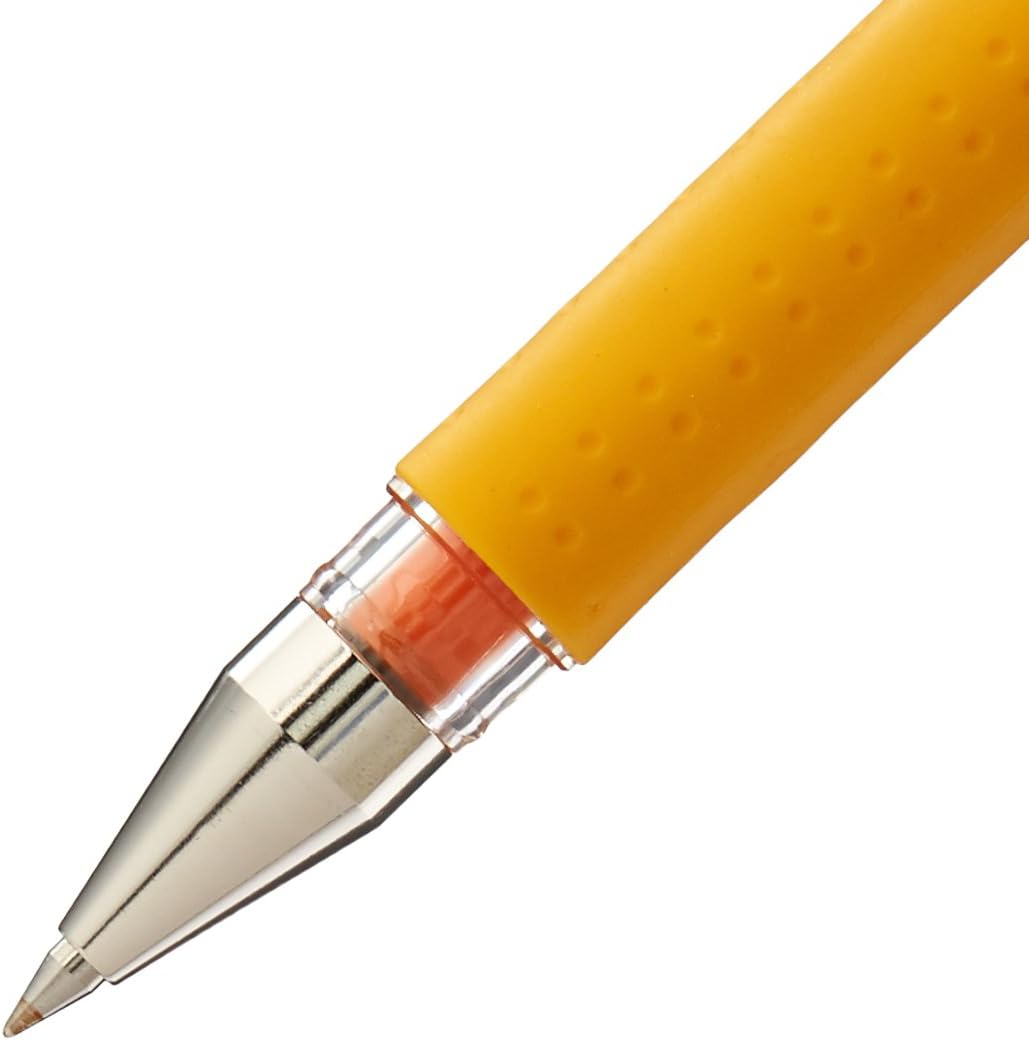 Uni Gel Ball Point Pen Uni-Ball Signo Extra Fine 0.38mm, Golden Yellow ...