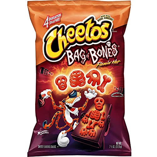 Cheetos Flamin' Hot Bag of Bones, 7.5 Oz in Saudi Arabia | Whizz Puffed ...