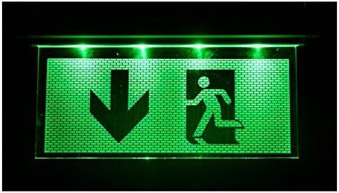 Emergency Exit Escape Route Lighting with Downwards Arrow – BigaMart