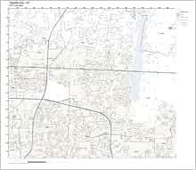 ZIP Code Wall Map of Westerville, OH ZIP Code Map Not Laminated: Amazon ...