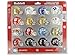 Amazon.com : NCAA ACC Conference Pocket Pro Mini Football Helmet Set ...