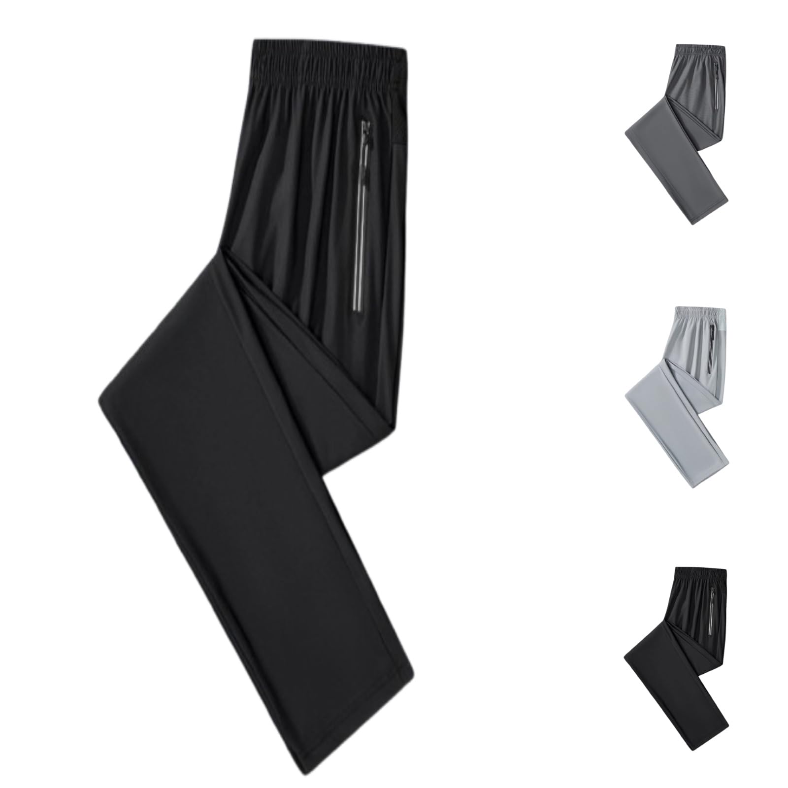 Stretch Active Pants for Men Ice Silk Ultra Stretch Quick Drying ...