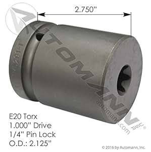 Amazon.com: E20 Torx Socket M5291-T: Automotive