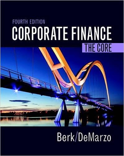 Corporate Finance: The Core (4th Edition) Solutions | Course Hero