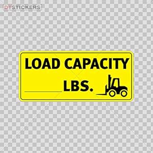 Amazon.com: Decoration Vinyl Sticker Load Capacity_ Lbs. Decoration ...