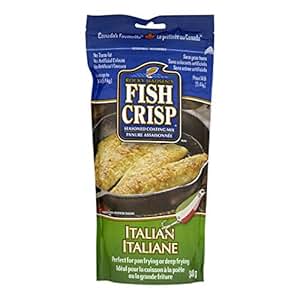 Fish Crisp, Seasoned Coating Mix, Italian, 340g: Amazon.ca: Grocery