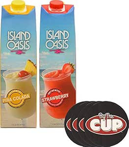 Amazon.com : Island Oasis Drink Mix Variety, Strawberry and Pina Colada ...