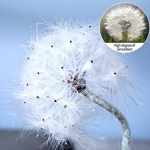 TOPIA Artificial Dandelion Flowers Lovely Faux Dandelion Flowers for ...