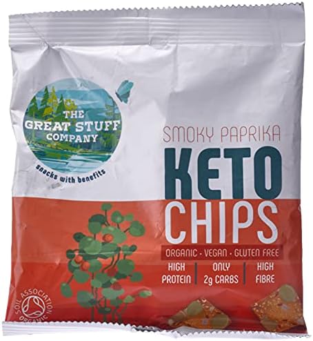 The Great Stuff Keto Chips Organic, Smoky Paprika - 30g price in Saudi ...