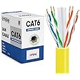 Amazon.com: Cmple - Cat6 Cable 1000ft Bulk Lan Ethernet Cat 6 Wire ...