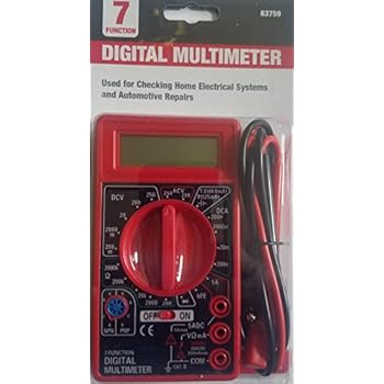 Amazon.com: 7 Function Digital Multimeter by Harbor Freight: Home & Kitchen