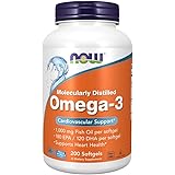Amazon.com : Now Foods - Ultra Omega-3 500 EPA/250 DHA - 180 Softgels : Essential Fatty Acid ...