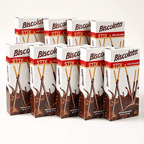 Biscolata Stix Biscuit Snacks Coated with Premium Milk Chocolate ...