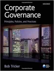Amazon.com: Corporate Governance: Principles, Policies and Practices ...