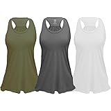 Epic MMA Gear Fitness Tank Top, Workout Tanks, Racerback Bundle of 3 at ...