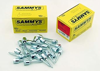 (25) Sammys 3/8-16 x 2 Swivel Threaded Rod Hanger for Wood 8139957 ...