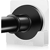 Amazon.com: Shower Curtain Rod Holder for Wall - Adhesive Tension Rod ...