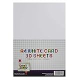 25 x A4 300gsm Premium Thick White Printer Craft Card: Amazon.co.uk ...