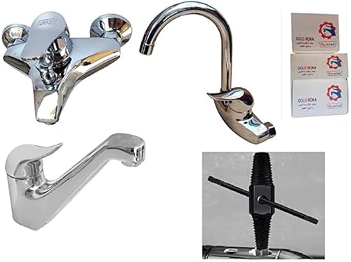 سعر Roca Egyptian Gold Mixers - Set of 4 Piece فى مصر | بواسطة امازون ...