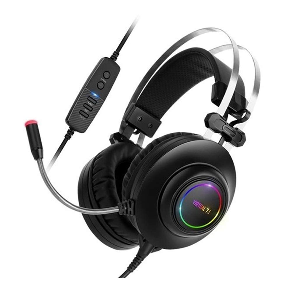 Mua ABKO Hacker N550ENC Gaming Headset RGB 3D Sound Noise Cancelling ...