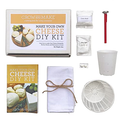 DIY Kit Make Your Own Cheese - Easily learn how to make fresh ...