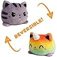 Amazon.com: TeeTurtle - The Original Reversible Cat Plushie - Rainbow ...