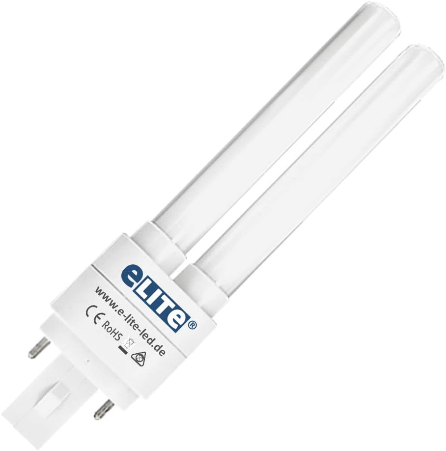 eLITe 7002130 LED Kompaktlampe G24D - 2 Sockel, 8W, 800lm, 13cm ...